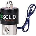 Amazon.com: U.S. Solid 1/4" Stainless Steel Electric Solenoid Valve 12VDC Normally Closed VITON ...