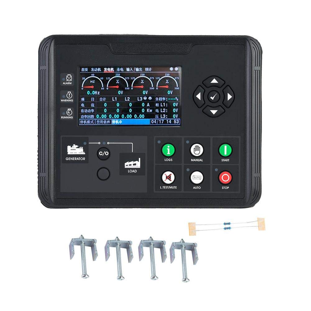 Buy Generator Control Module, DC70D 4.3 inch LCD Display Generator Set ...