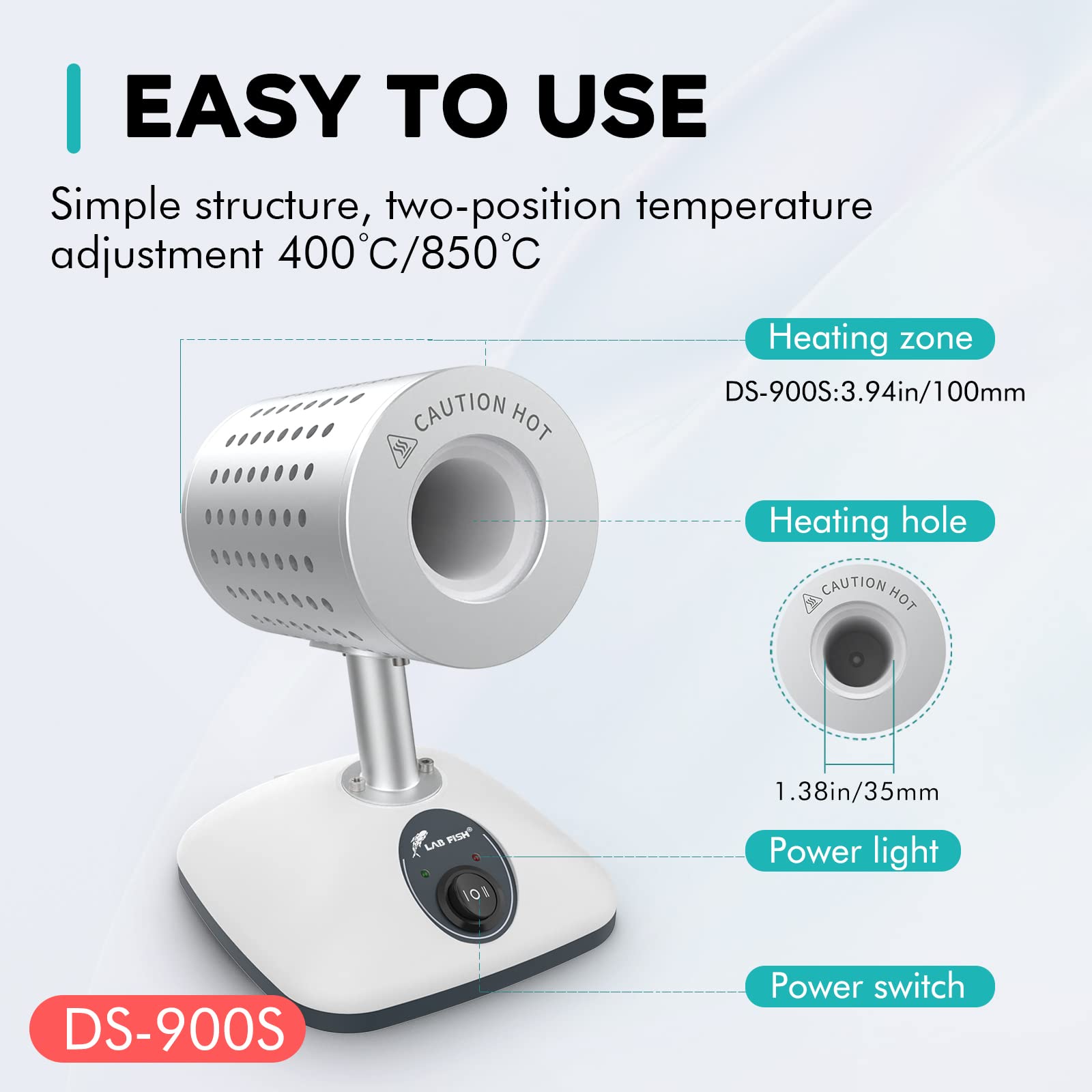 LAB FISH Lab Infrared Scalpel Sterilizer Autoclave Sterilizers 825°C ...