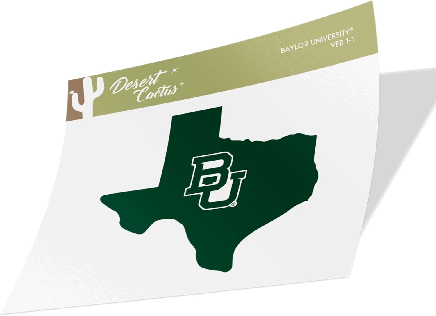 Amazon.com: Baylor University Bears NCAA Vinyl Decal Laptop Water ...