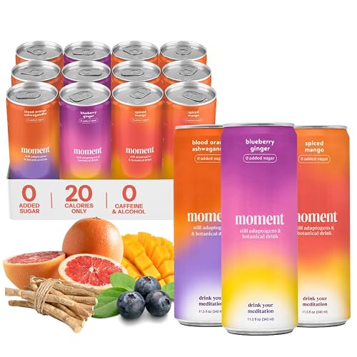Moment Adaptogen Drink (Shark Tank) | NON-CARBONATED Non Alcoholic ...