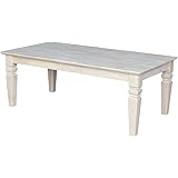 Amazon.com: International Concepts Java Square Coffee Table Unfinished : Home & Kitchen