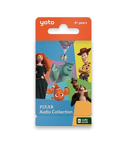 YOTO Disney Pixar Audio Collection – 6 Kids Audio Cards for Use with ...