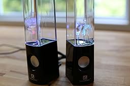 Amazon.com: SoundSOUL Water Dancing Speakers Light Show Water Fountain ...