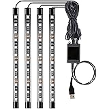 Amazon.com: Led Interior Car Lights, Controller Led Lights for Cars ...