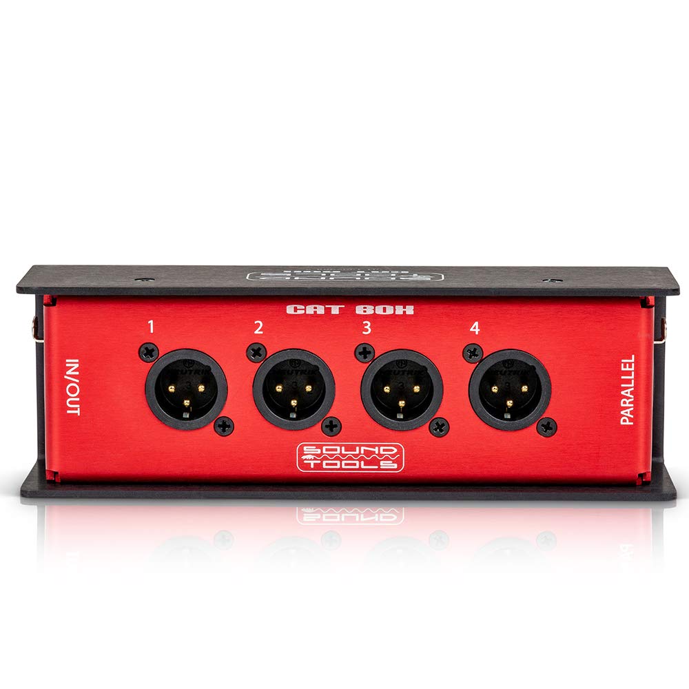 CAT Box MX - Male XLR Stage Box with Analog Audio Over Shielded CAT ...