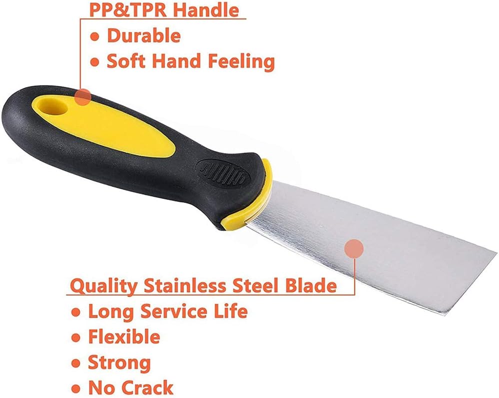 Mirrwin Wall Scrapers Flexible Scraper Tool Paint Wallpaper Scraper ...