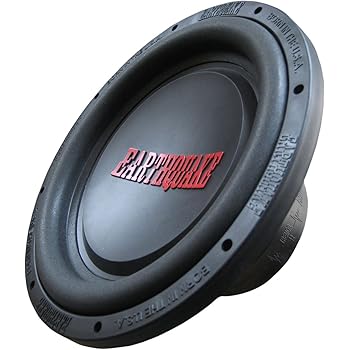 Amazon.com: Earthquake Sound TNT-12DVC 12-inch Subwoofer with Dual 4 ...