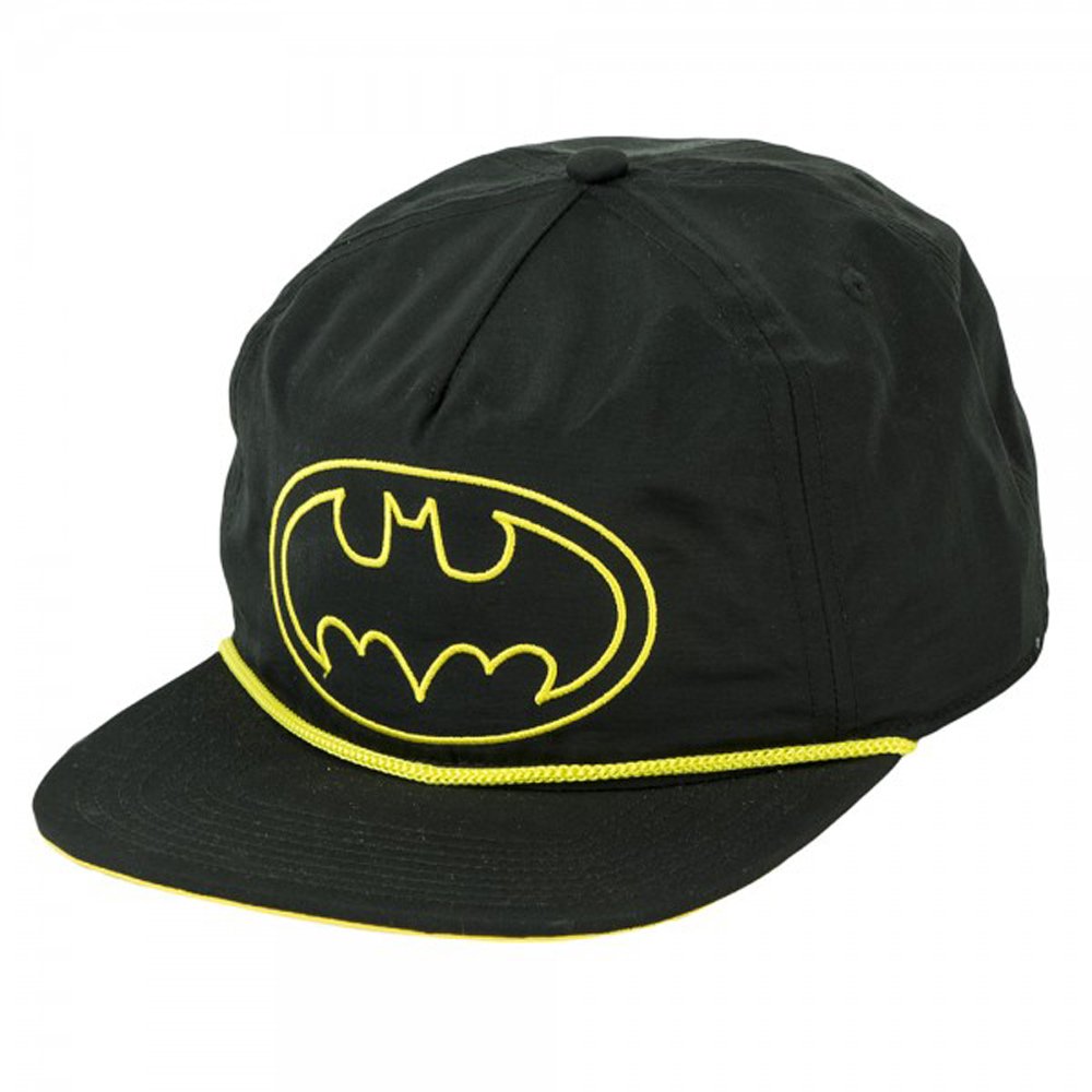 Batman Black 5 Panel Slouch Snapback Hat : Amazon.in: Clothing ...