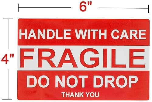 Fragile Shipping Stickers