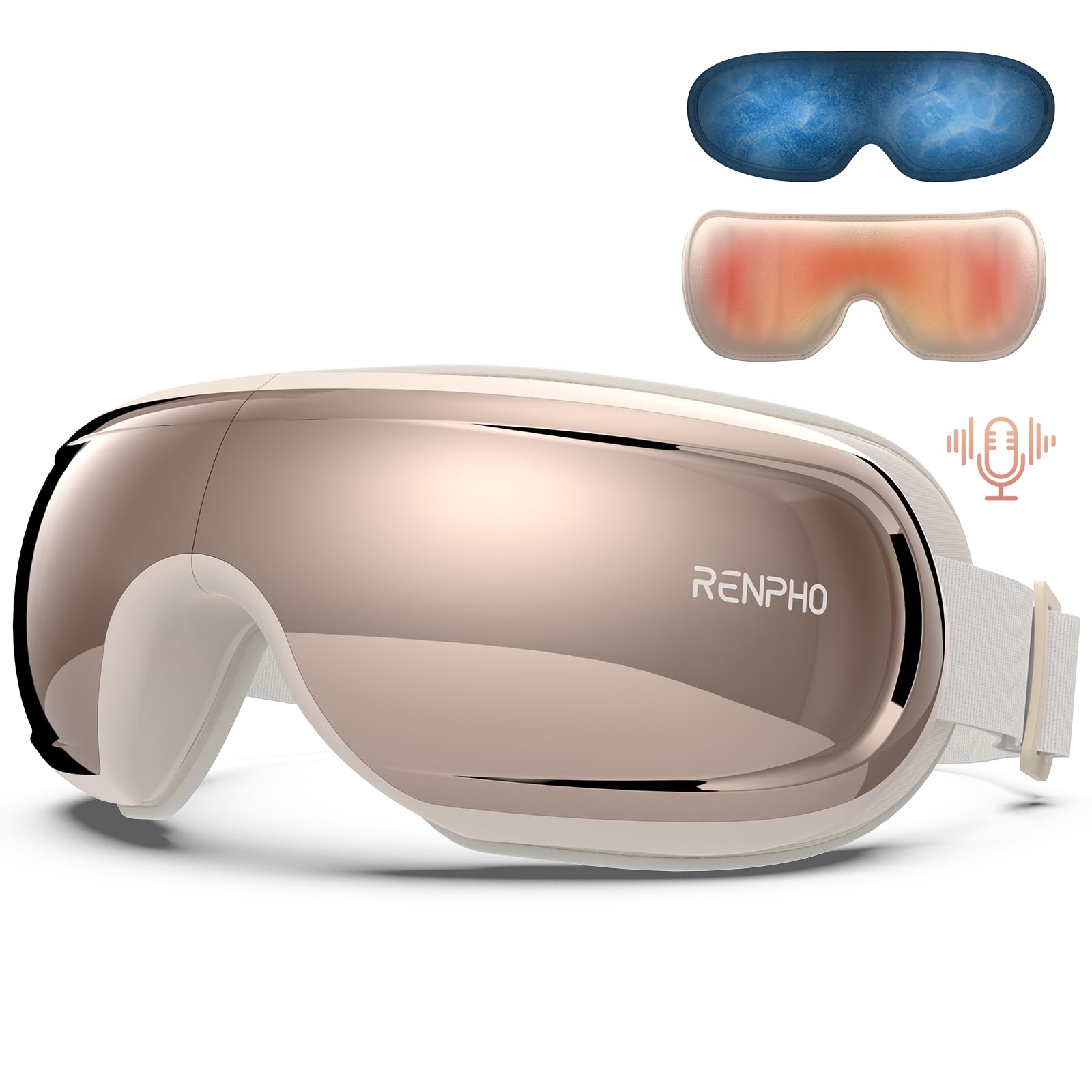 RENPHO Eye Massager with Heat and Cooling, Birthday Valentine's Day ...