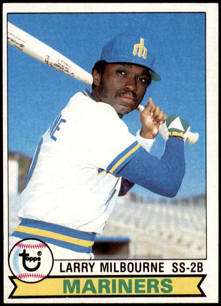 Amazon.com: 1979 Topps # 199 Larry Milbourne Seattle Mariners (Baseball ...