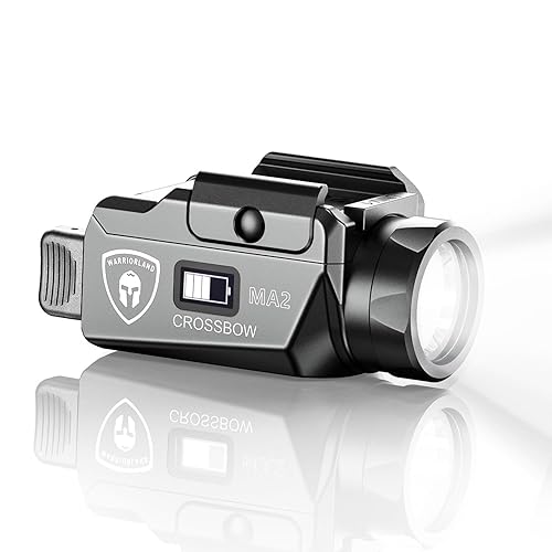 WARRIORLAND MA2 Compact Pistol Light, Fits G17/ G19/ P365/ G3C/ G2C/ M ...