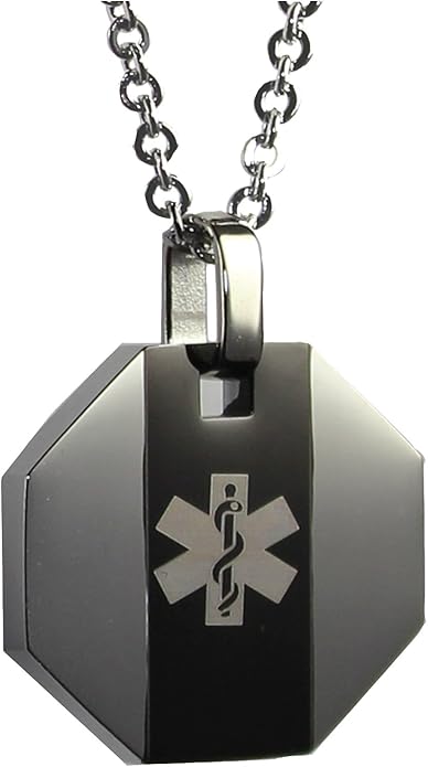 Amazon.com: My Identity Doctor - Medical Alert Necklace with Pendant ...