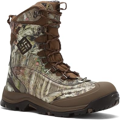 Columbia Bugaboot Plus II Omni Heat Snow Boots for Men, Mossy Oak/Camo ...
