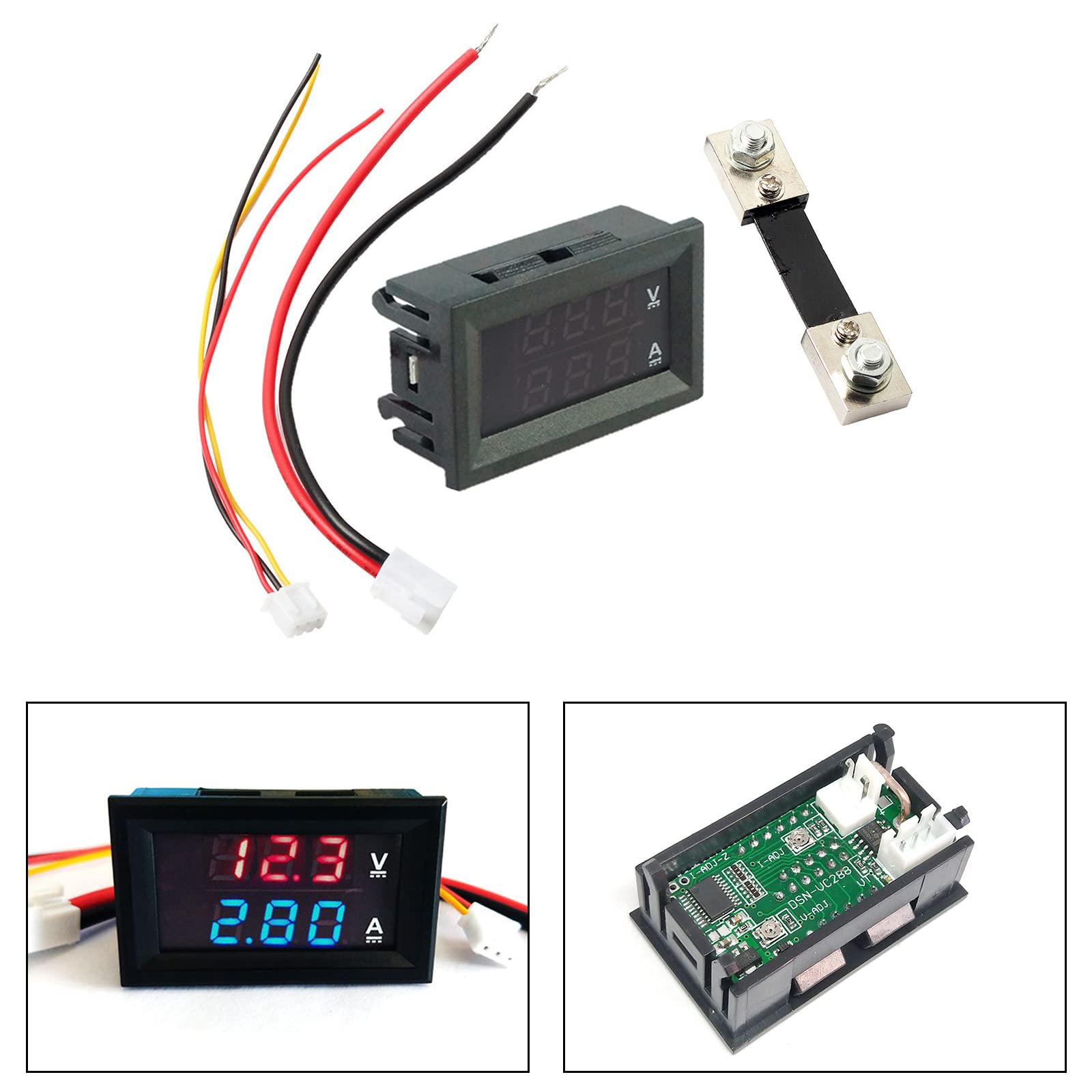 Mua Artudatech Digital Voltmeter Ammeter Current Voltage Tester DC4-30V ...