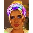 Amazon.com: BARTOSI Light Up Headbands LED Headband Glow Hairband Rave ...