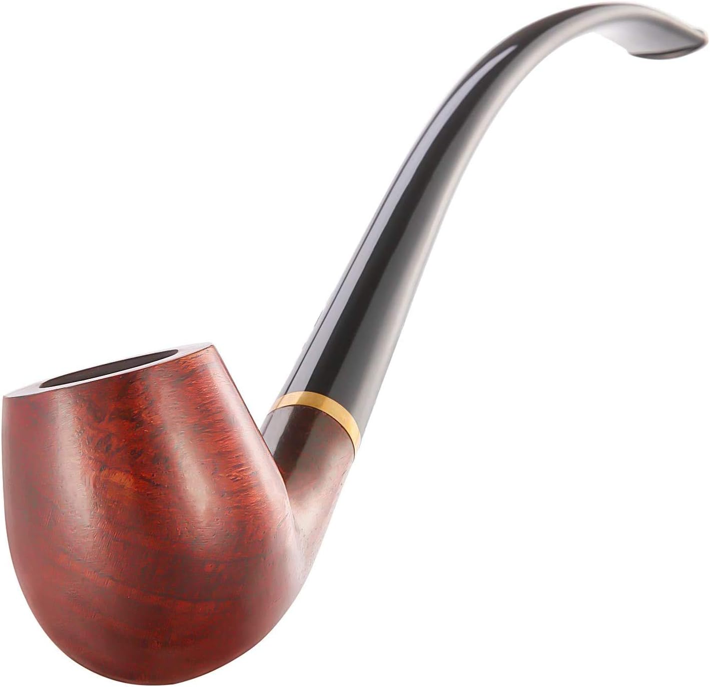 Joyoldelf Tobacco Pipe, Churchwarden Rosewood Smoking Pipe with Pipe ...