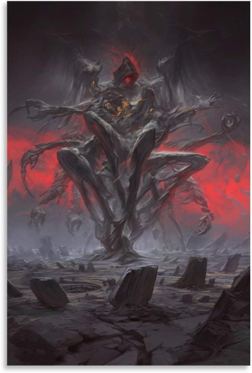 Póster de Kesulu Devils in Kesulu Demonized Space Canvas Art Art Art ...