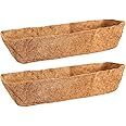 Amazon.com: nongcunren Trough Coco Liner for Replacement Plant Basket ...