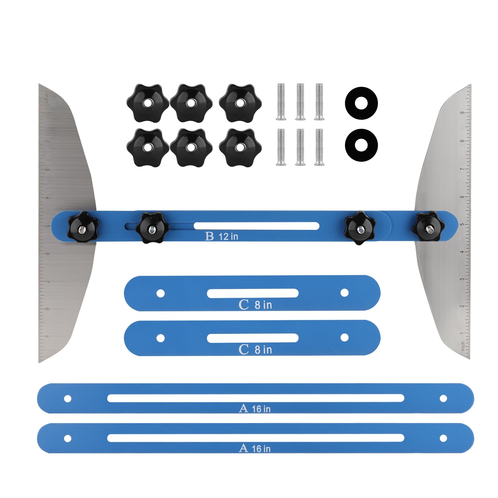 Trvoxviq Stair Tread Template Tool, Aluminum Alloy Stair Tread Jig ...