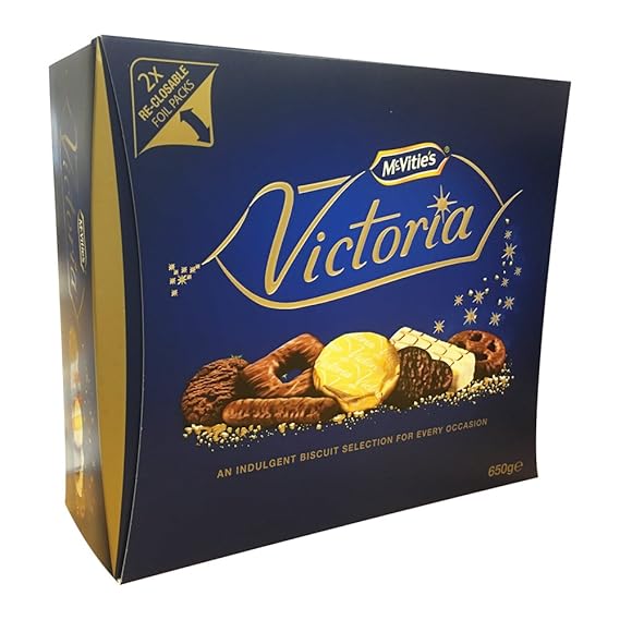 McVities Luxury Victoria Biscuits 650g box: Amazon.co.uk: Grocery