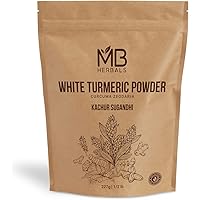 Amazon.com: White Turmeric Powder 8 oz | 1/2 lb | Kachur Sugandhi ...