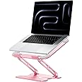 Amazon.com: JCZT Adjustable Laptop Stand for Desk, Laptop Riser ...