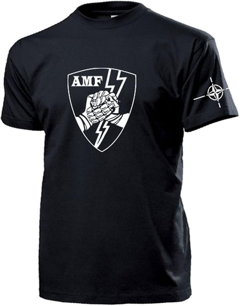 Copytec AMF NATO Allied Command Europe Mobile Forces Ace Crest T-Shirt ...