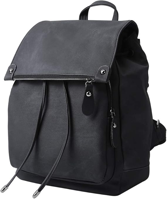 Amazon.com: Women Backpack Waterproof Anti-theft Lightweight PU Leather ...