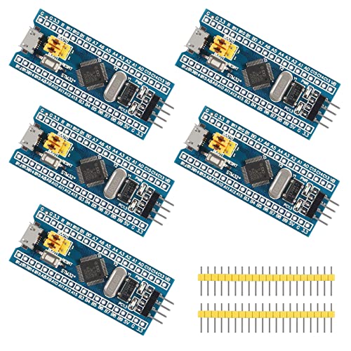 AITRIP 5PCS STM32F103C8T6 ARM STM32 Minimum Development Board Module for Arduino DIY Kit ...