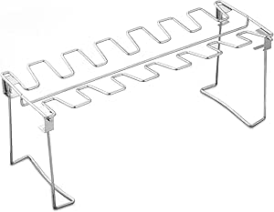 Amazon.com : Chicken Leg And Wing Rack For Grill Smoker Oven - Easy To ...