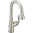 Moen Arbor Spot Resist Stainless One-Handle Pulldown Bar Faucet ...