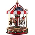 Amazon.com: Lemax Christmas Cheer Carousel #14821 : Home & Kitchen