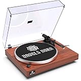 Amazon.com: ANGELS HORN Vinyl Record Player, Hi-Fi System Bluetooth ...