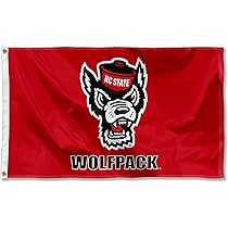 Ncsu Wolf Logo Nc State University Wolfpack Poster By Carolina Tolbert