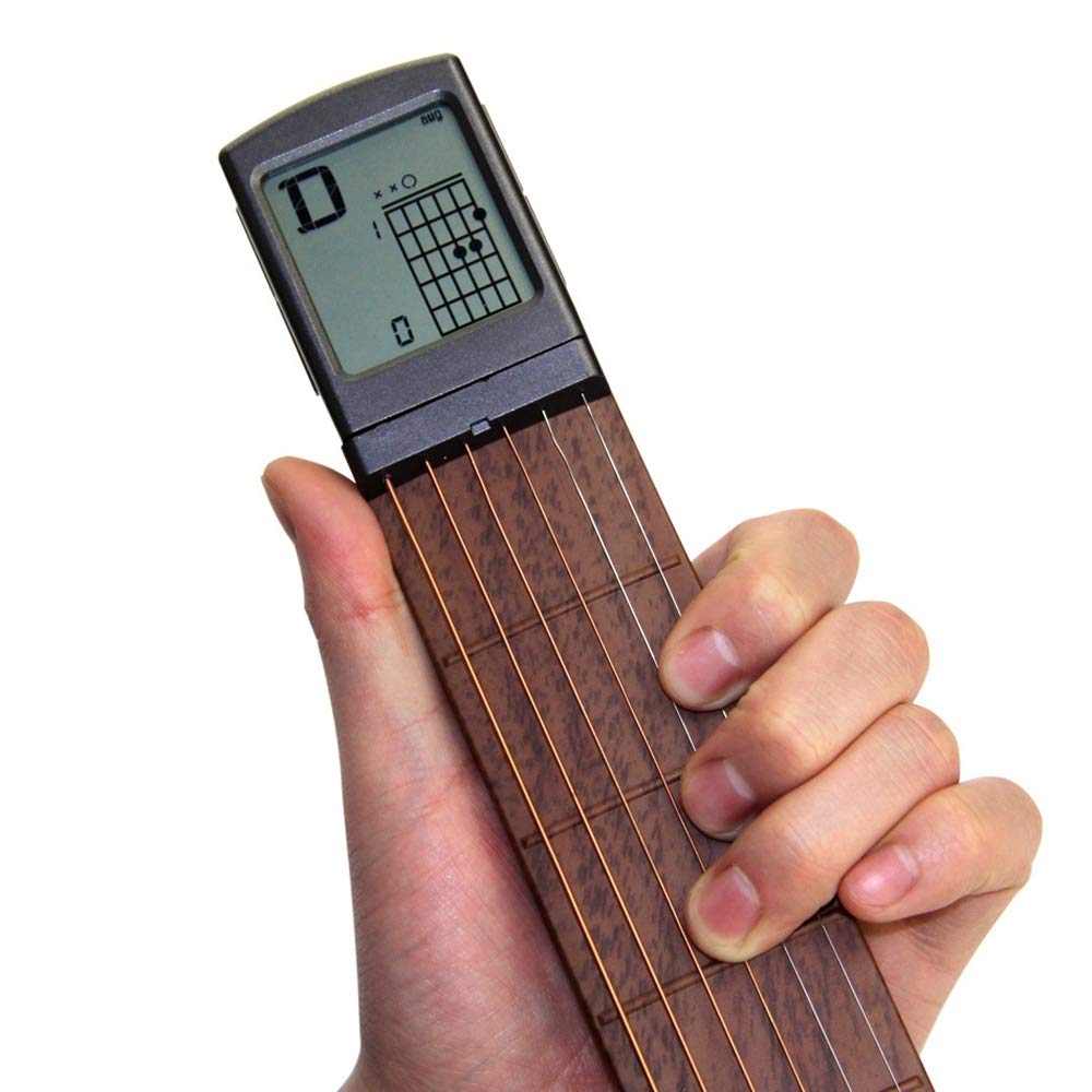 Pocket Guitar Chord Practice Tool Portable Guitar Neck For Trainer Pocket Guitar Chord Practice Tool Portable Guitar Neck For Trainer
