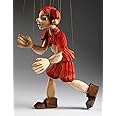 Amazon.com: Czech Marionettes, Jester - Hand Carved and Hand Painted ...