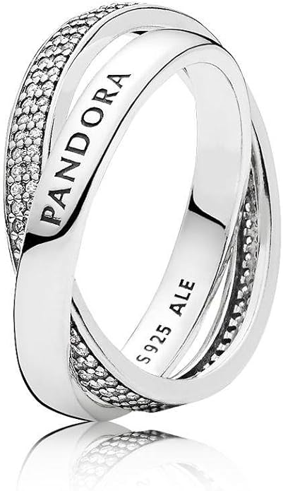 Amazon.com: Pandora Women's Promise Ring, Size 58 Jewelry 196547CZ-58 ...