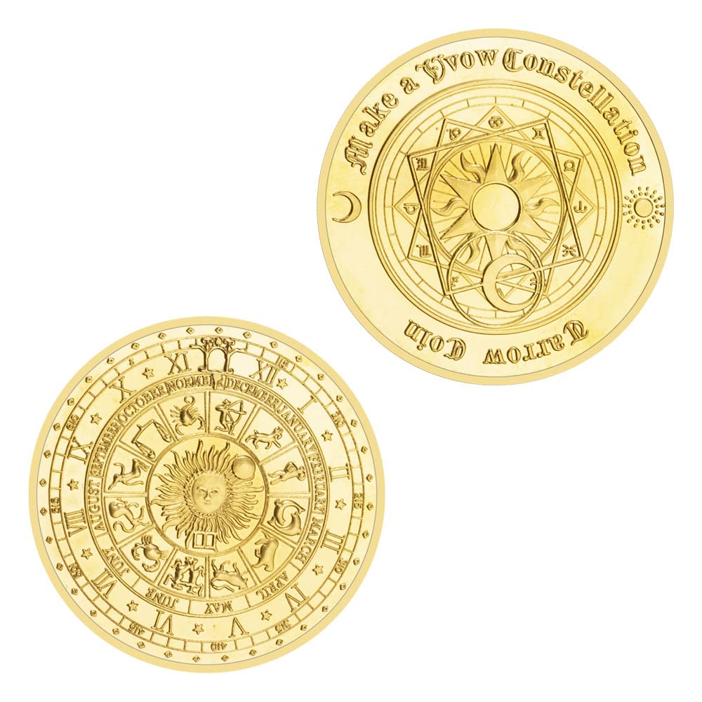 Mua 1 PCS Twelve Constellation Collecible Coin Souvenirs Gift Sun Moon ...
