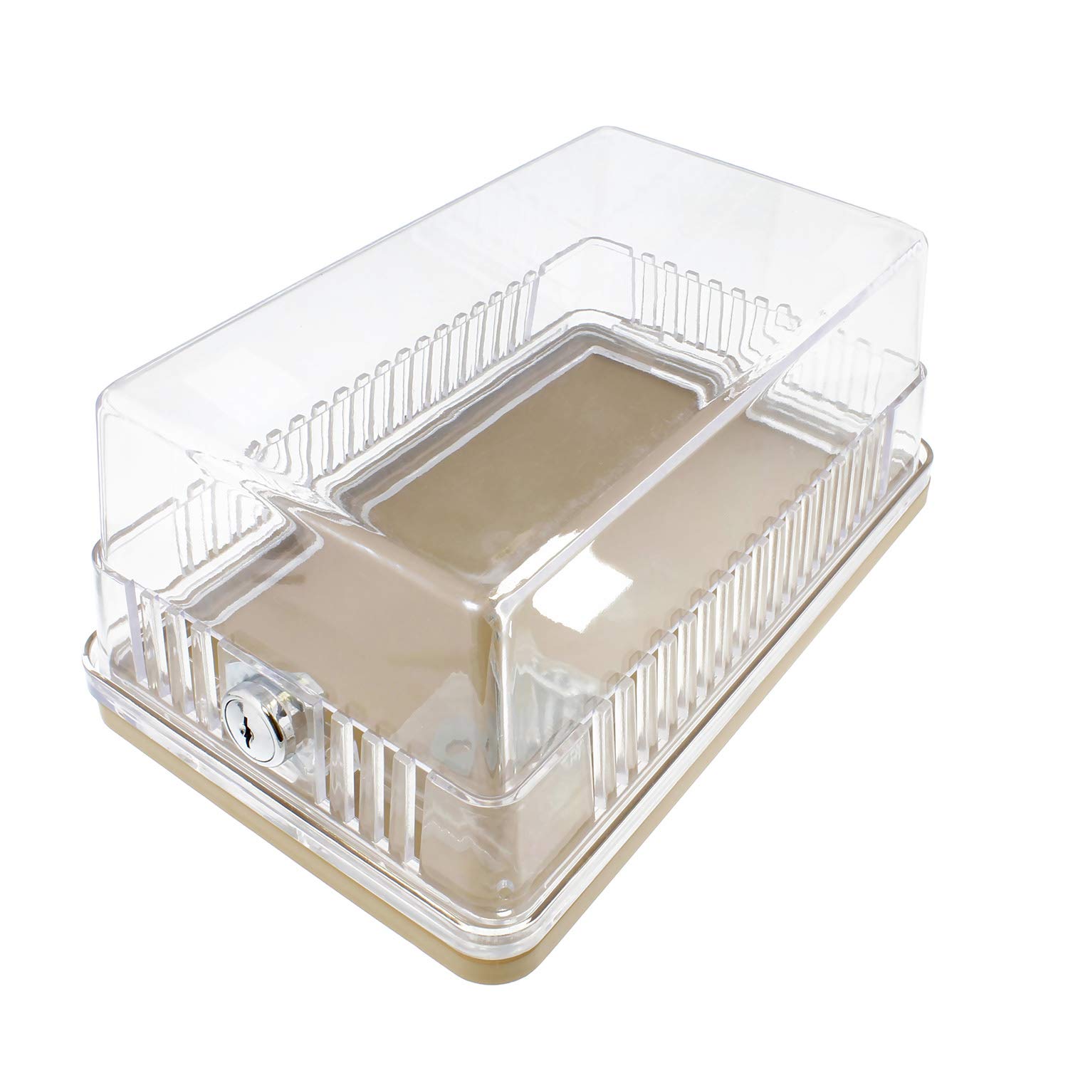 BISupply AC Thermostat Cover with Lock XL 1pk - Wall AC Panel Lock Box ...