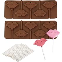 Moldes Para Piruletas De Caramelo De Labios Molde Pop Kiss De Lekue,