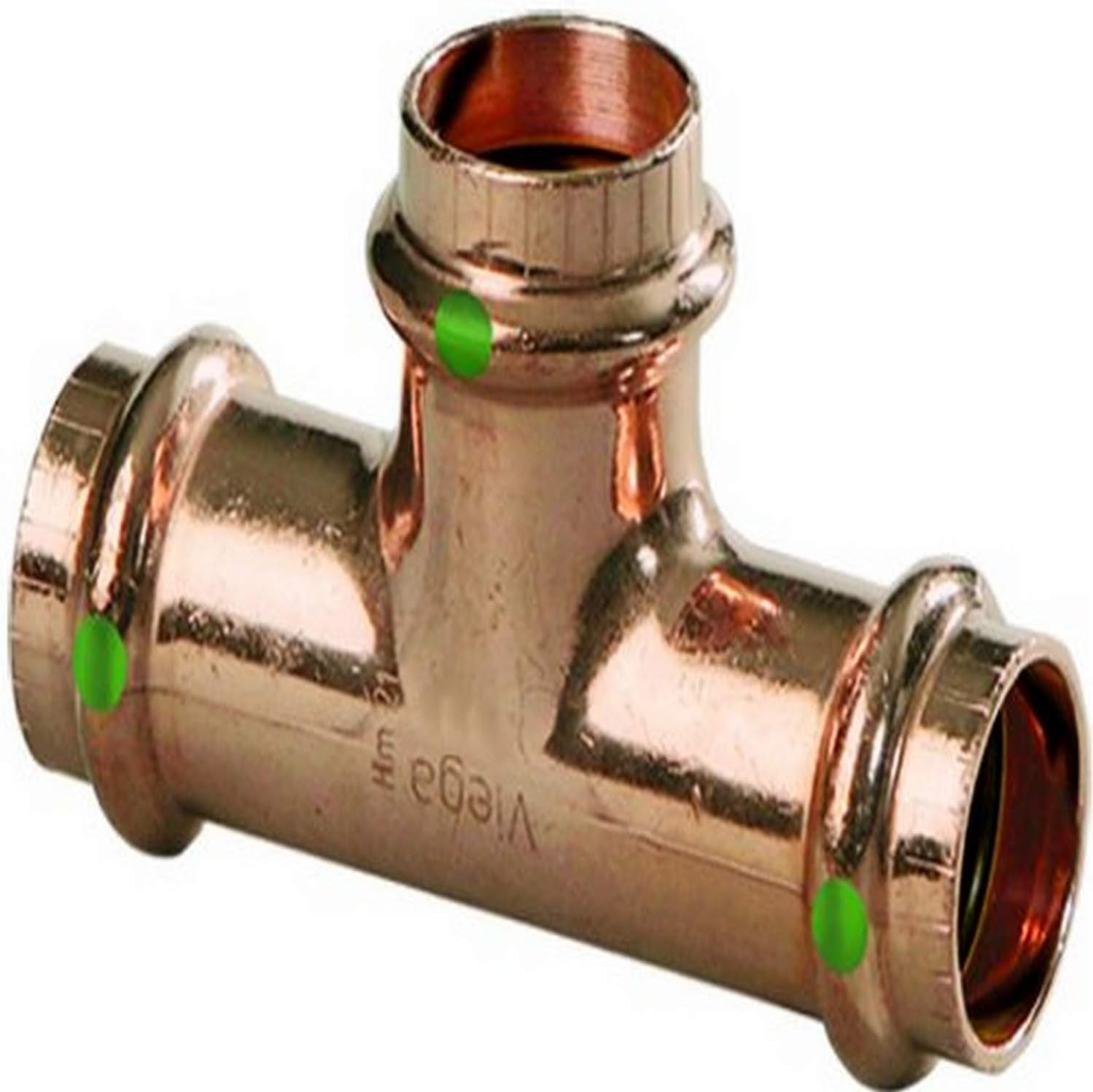 Fittings Adapters 1 X 1 X 1 2 ProPress Copper Tees Viega ProPress