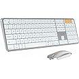 Amazon.com: ProtoArc Backlit Bluetooth Keyboard and Mouse for Mac ...