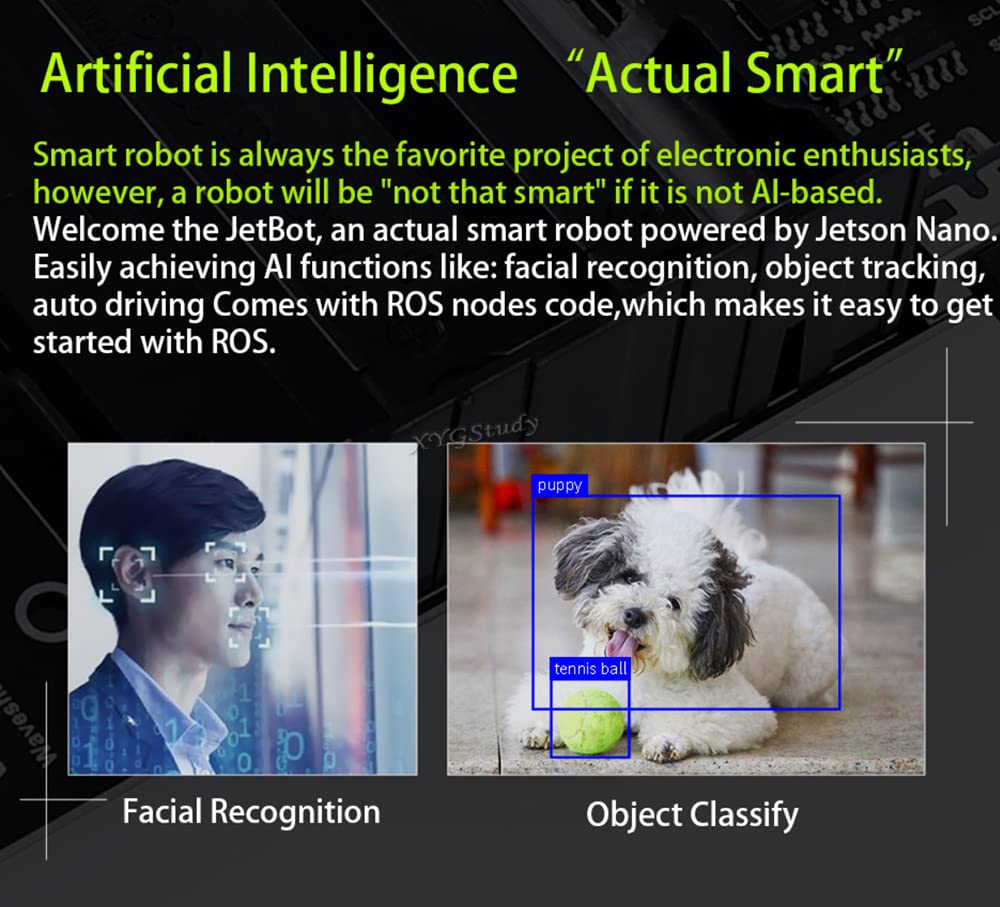 Mua JetBot AI Kit B Based on Jetson Nano to Build Smart AI-Based Robot JetBot with Front Camera ...