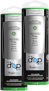 EveryDrop Premium Refrigerator Water Filter 2 Pack (EDR4RXD2BB). The ...