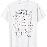 Amazon.com: Disney Frozen 2 Olaf Be Cool Colorful Word Stack T-Shirt ...