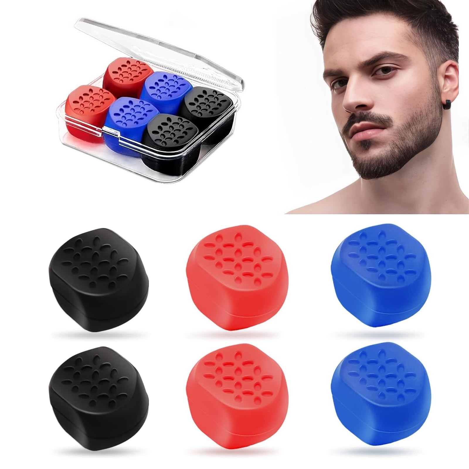 Mua Jaw Exerciser for Men&Women, 3 Resistance Levels Silicone jawline ...