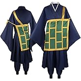 Amazon.com: MEADOO Anime Jujutsu Geto Suguru Cosplay Kimono Outfits ...