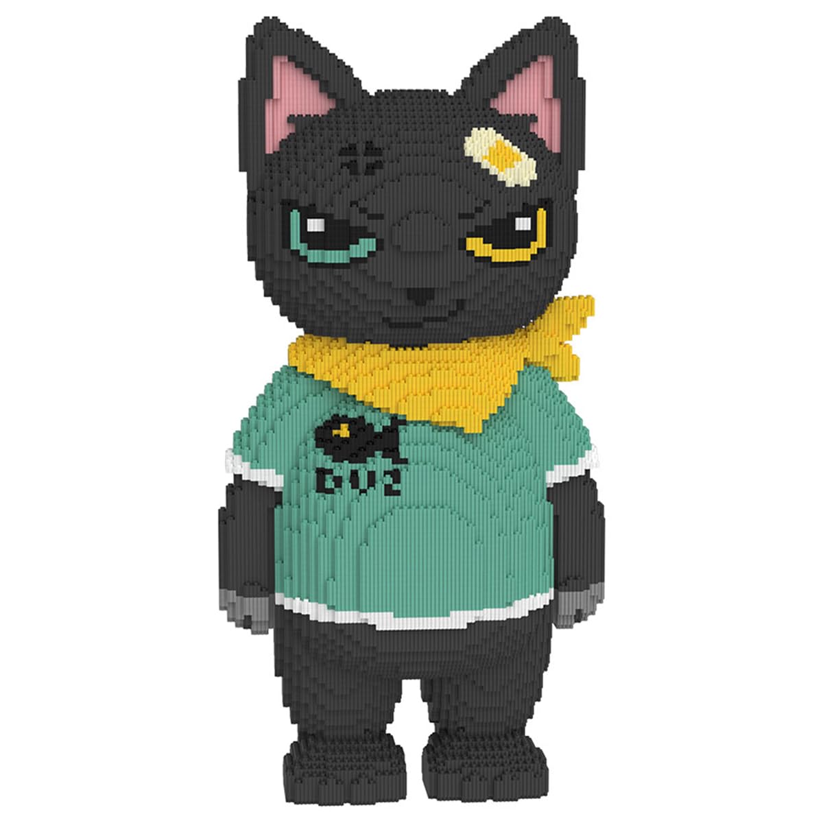 VIIOVOIIV Black Tuxedo Cat Animal Micro Building Blocks Set ...